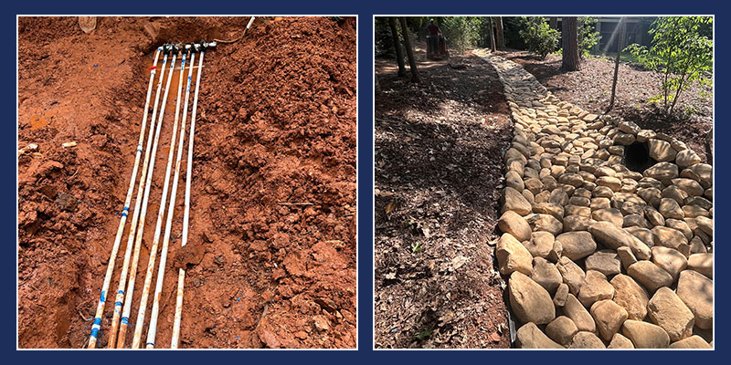 Irrigation & Drainage, Lake Oconee, GA | Oconee Landscape Design